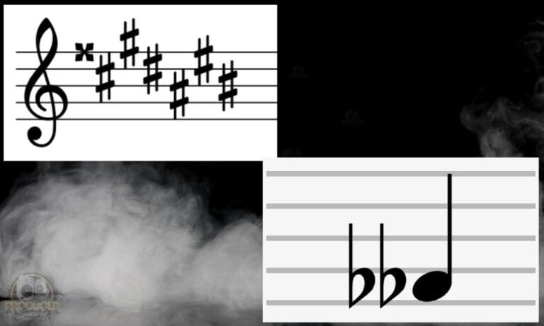 What’s the Difference Between A Key Signature & Accidental? – Producer ...
