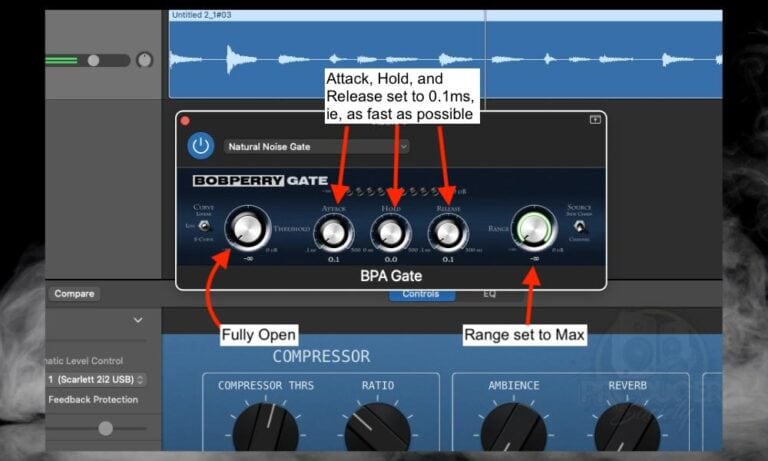 How to Use A Noise Gate in Garageband (Step-By-Step) – Producer Society