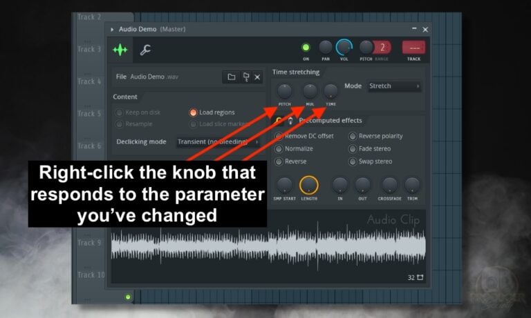 How to Reset An Audio Clip in FL Studio (Pitch, Time, Mul) – Producer ...