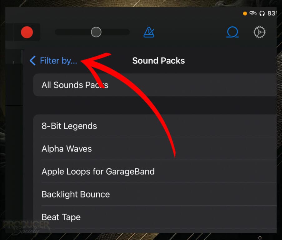 How to Navigate Apple Loops in GarageBand iOS (Filter By) – Producer ...